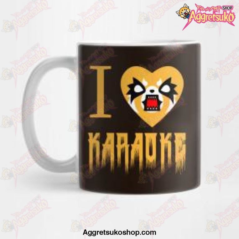 I Love Karaoke Mug - Aggretsuko Shop